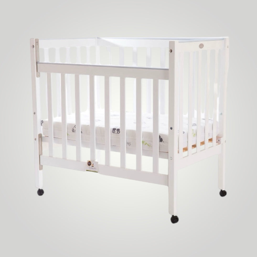 White Laquer Compact Cot - Daycare/Childcare Cots – Jam Berry Australia